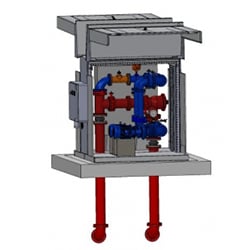 Water Booster Pump Station - Pumping Infrastructure